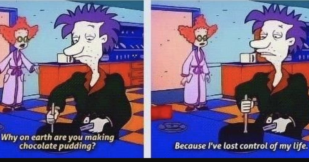 Rugrats Meme Chocolate Pudding