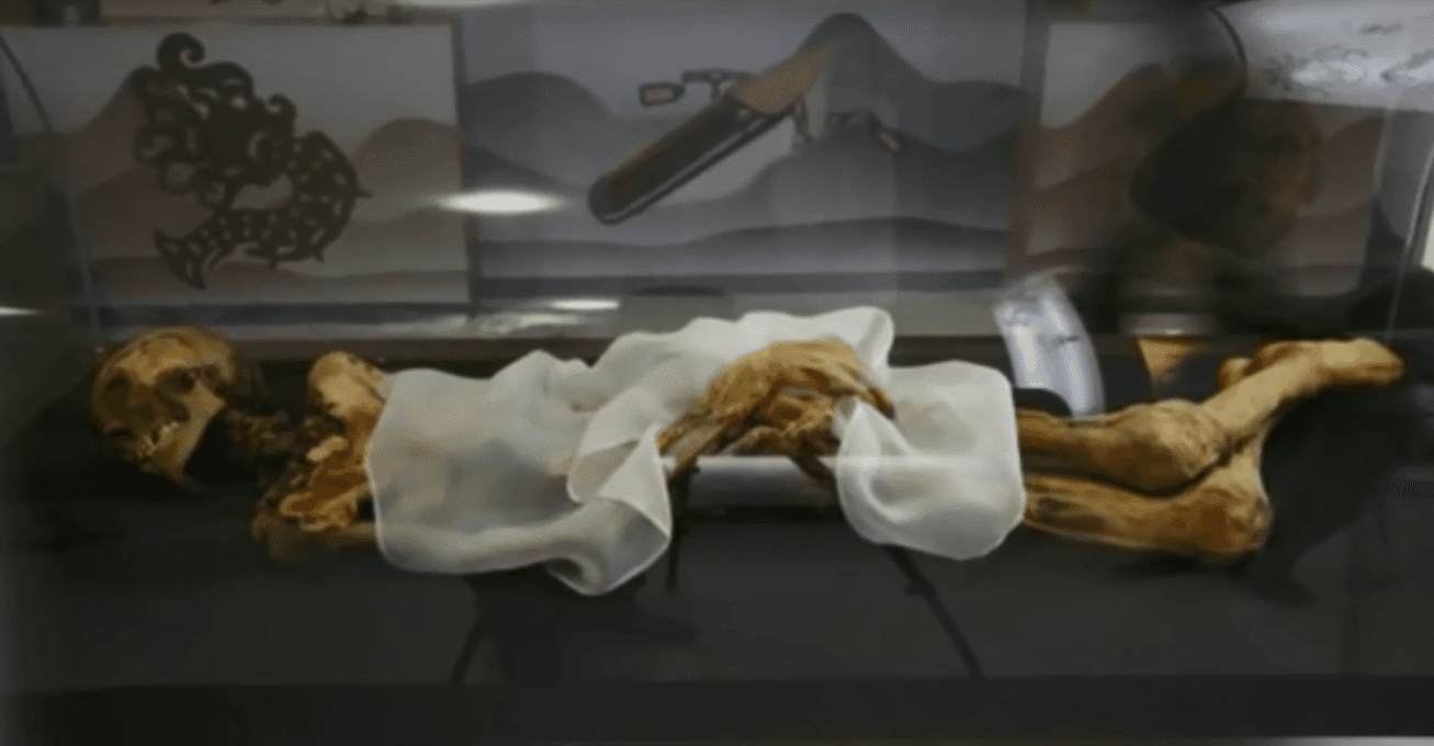 Ice Maiden Mummy Siberia Horses