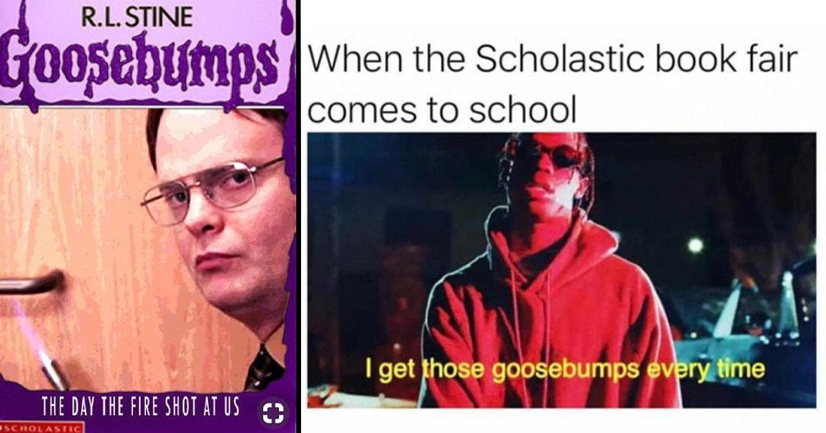 Reader Beware, You're In For 19 Relatable 'Goosebumps' Memes