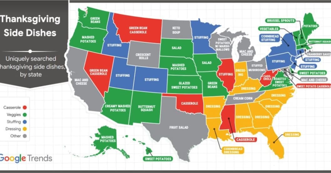 Maps Of The United States Divided By Food That Explain Everything
