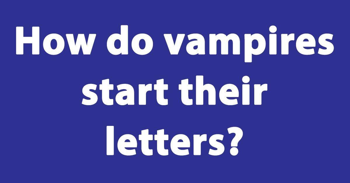 The 25 Best Vampire Jokes, Ranked