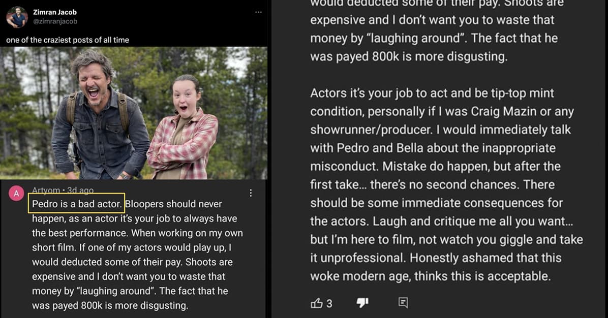 Is Pedro Pascal A Bad Actor? Fans Everywhere Are Weighing In After ...