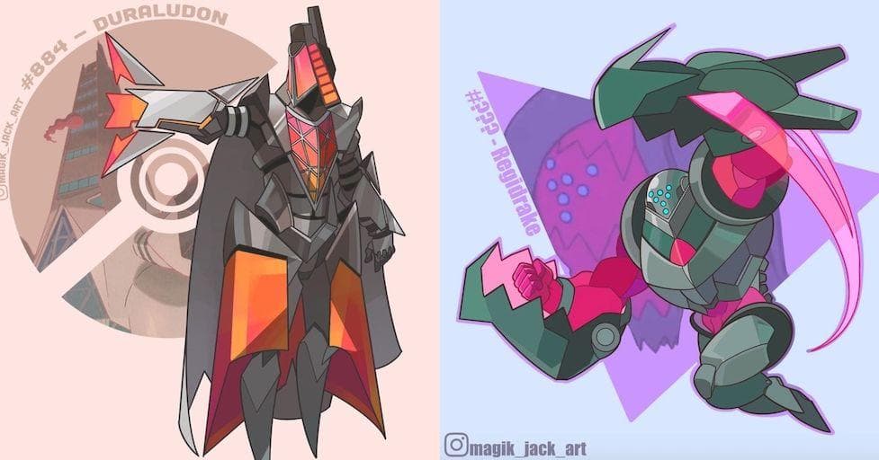 One Artist Reimagines Pokémon As Armored Warriors