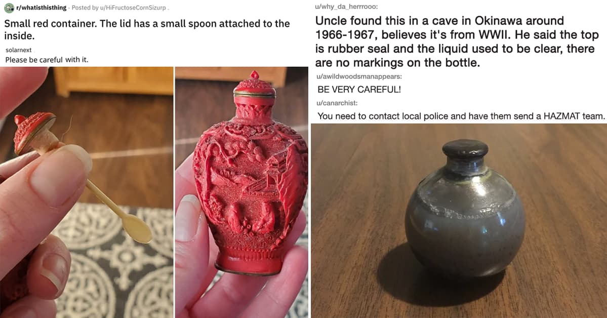 People Asked For Help Identifying The Weird Objects They Found In 2021 ...