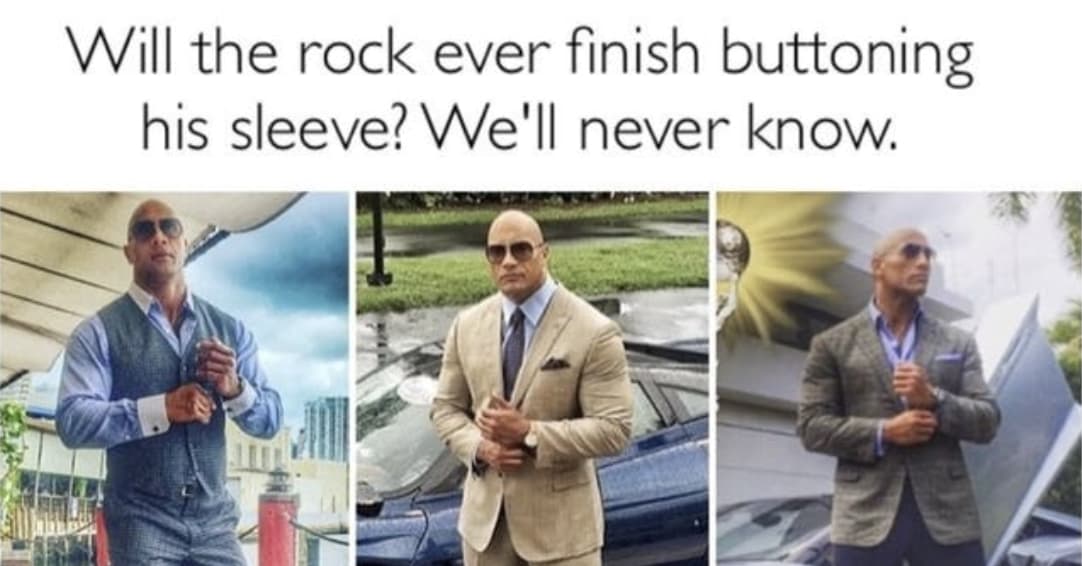 Dwayne 'The Rock' Johnson Memes That Are Funnier Than They Have Any ...