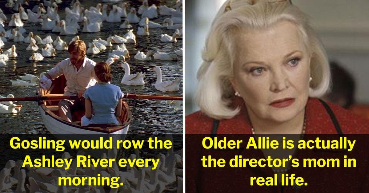 15 Cheesy Details Reminding Us Why We Still Love 'The Notebook'