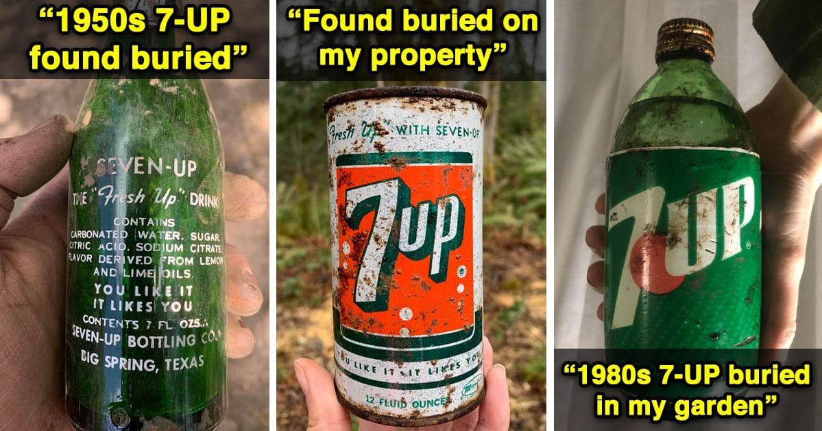 16 Old Pop Cans & Soda Bottles Found In The Wild That Are Definitely ...