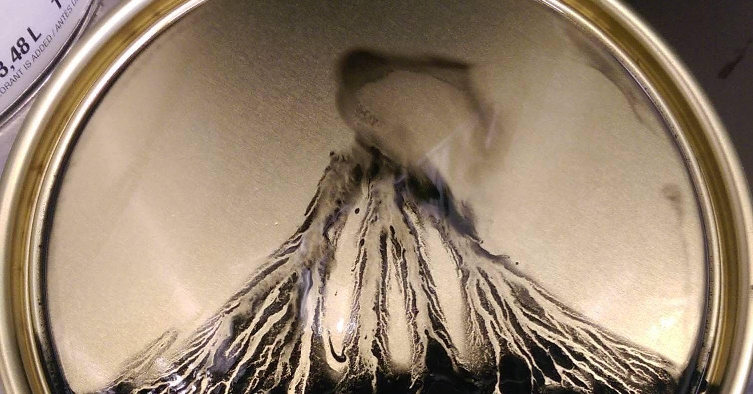 30 Cans of Unstirred Paint That Are Totally Works of Art