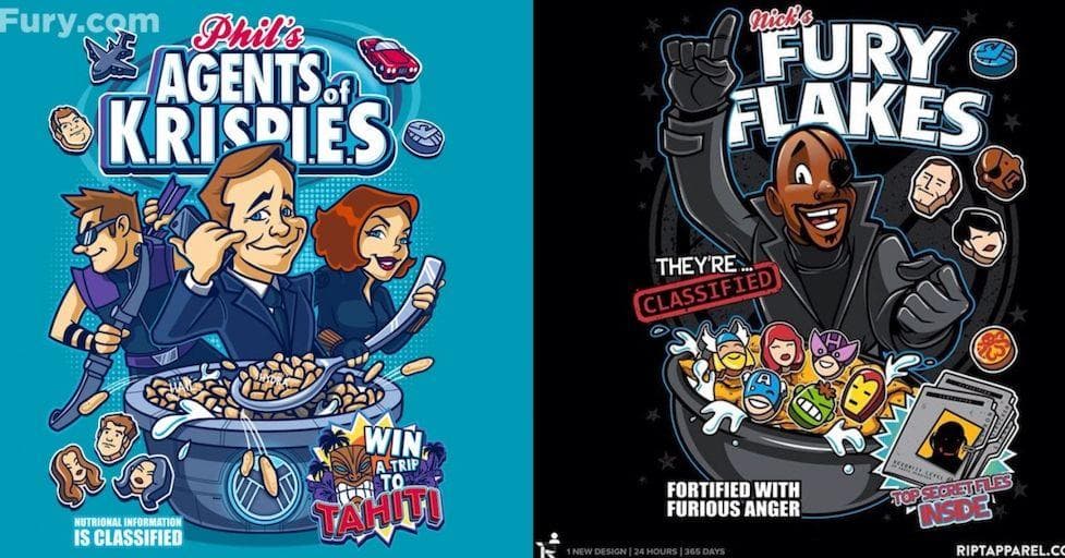 Two Artists Imagined The Best Possible Avengers Breakfast Cereals