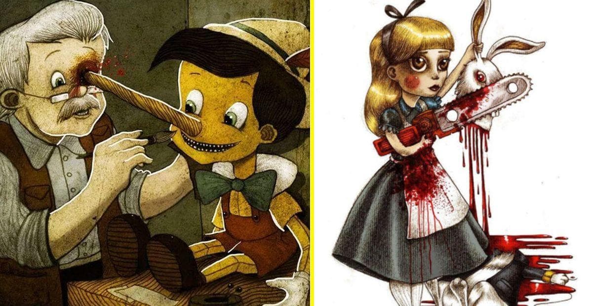 This Artist's Creepy Work Is A Cross Between Your Nightmares And Your ...