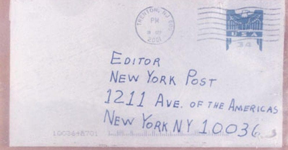 The Post-9/11 Anthrax Attacks That Killed Five People Are Technically ...