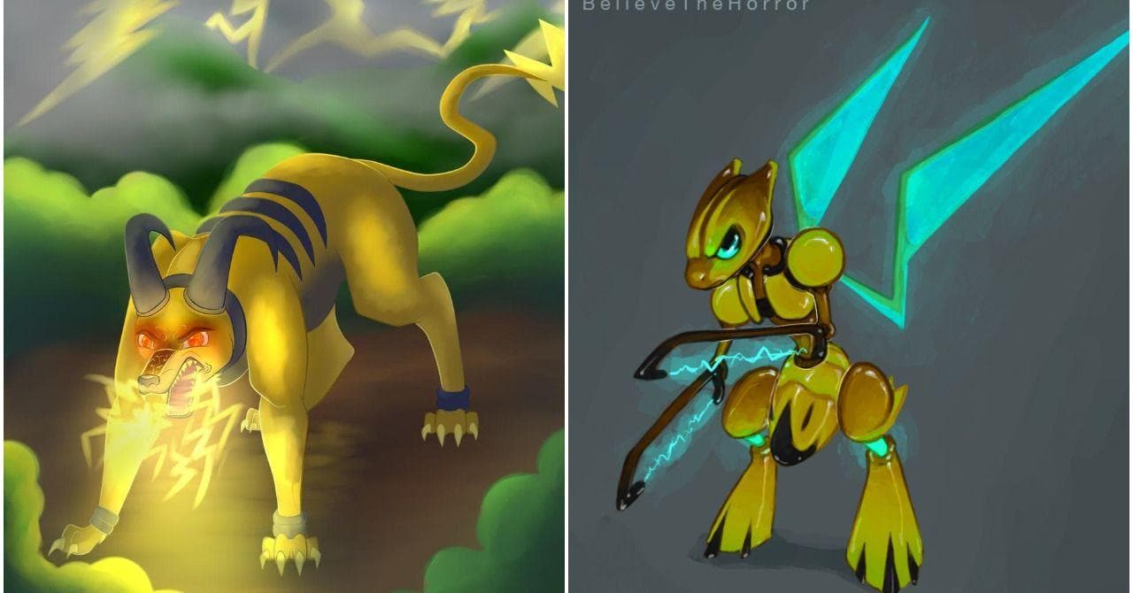 22 Pokémon Reimagined As Electric Types