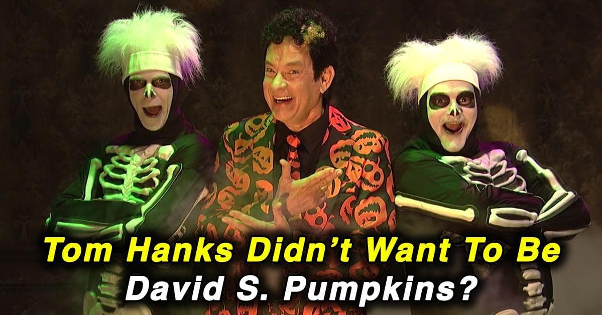 The Story Behind Tom Hanks' 'David S. Pumpkins' And The Classic SNL ...