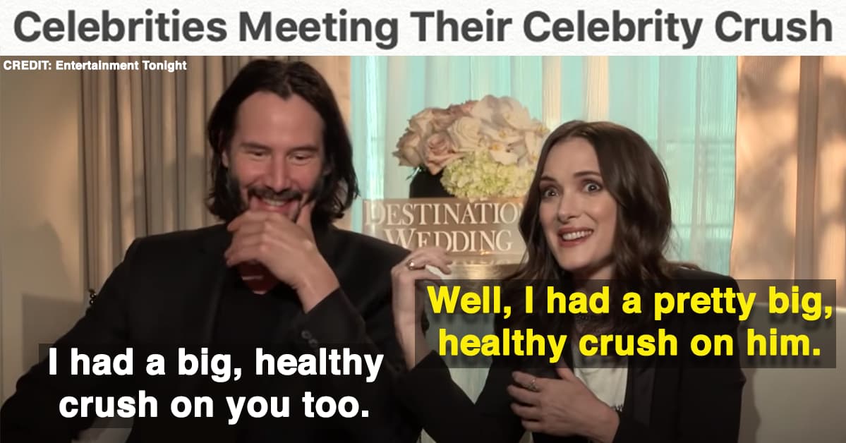 14 Times Celebrities Met Their Celebrity Crush