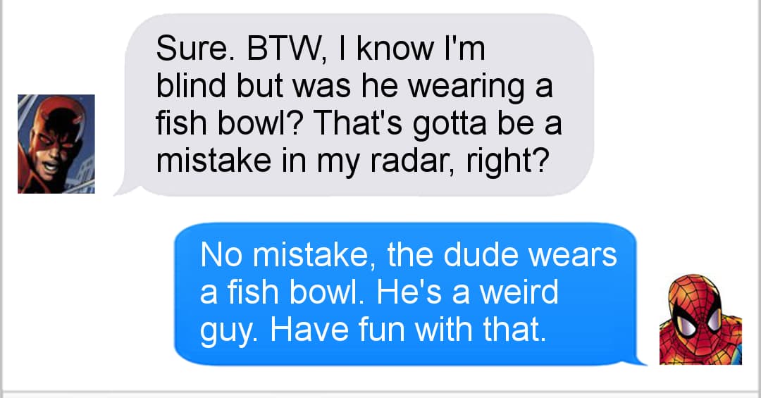 avengers texts funny