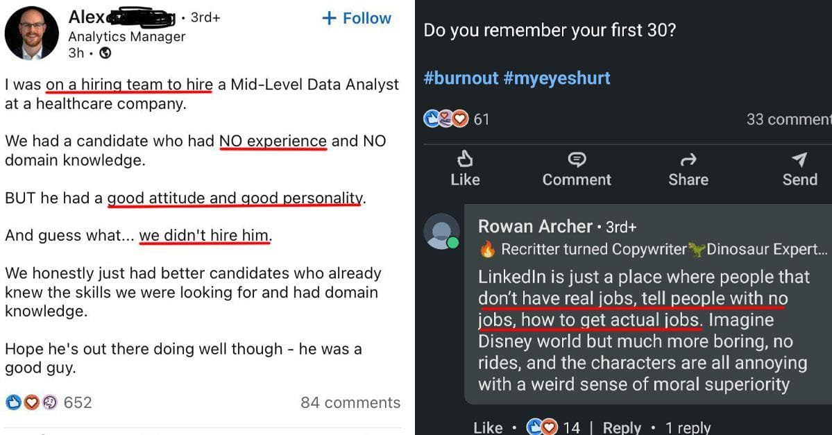 22 Hilarious LinkedIn Posts That Prove Just How Out Of Touch Some ...