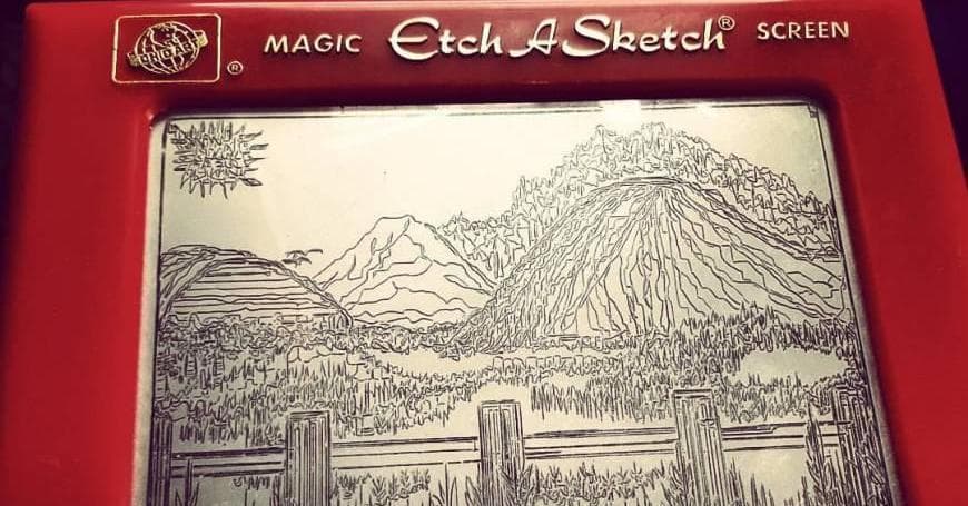 The 33 Craziest Etch-A-Sketch Drawings We've Ever Seen