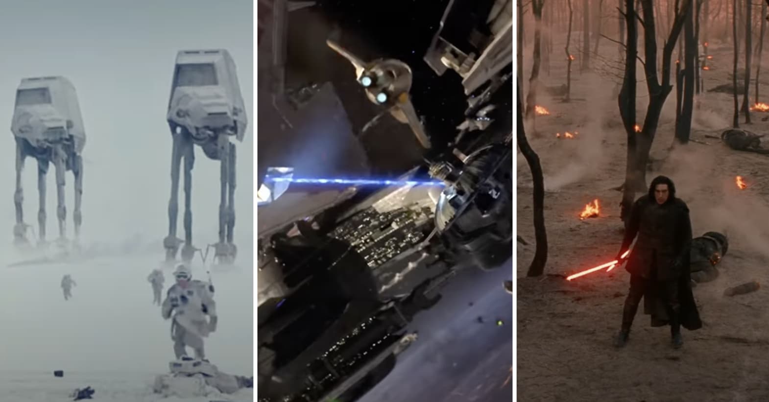All The Opening Battle Scenes From Star Wars Movies, Ranked