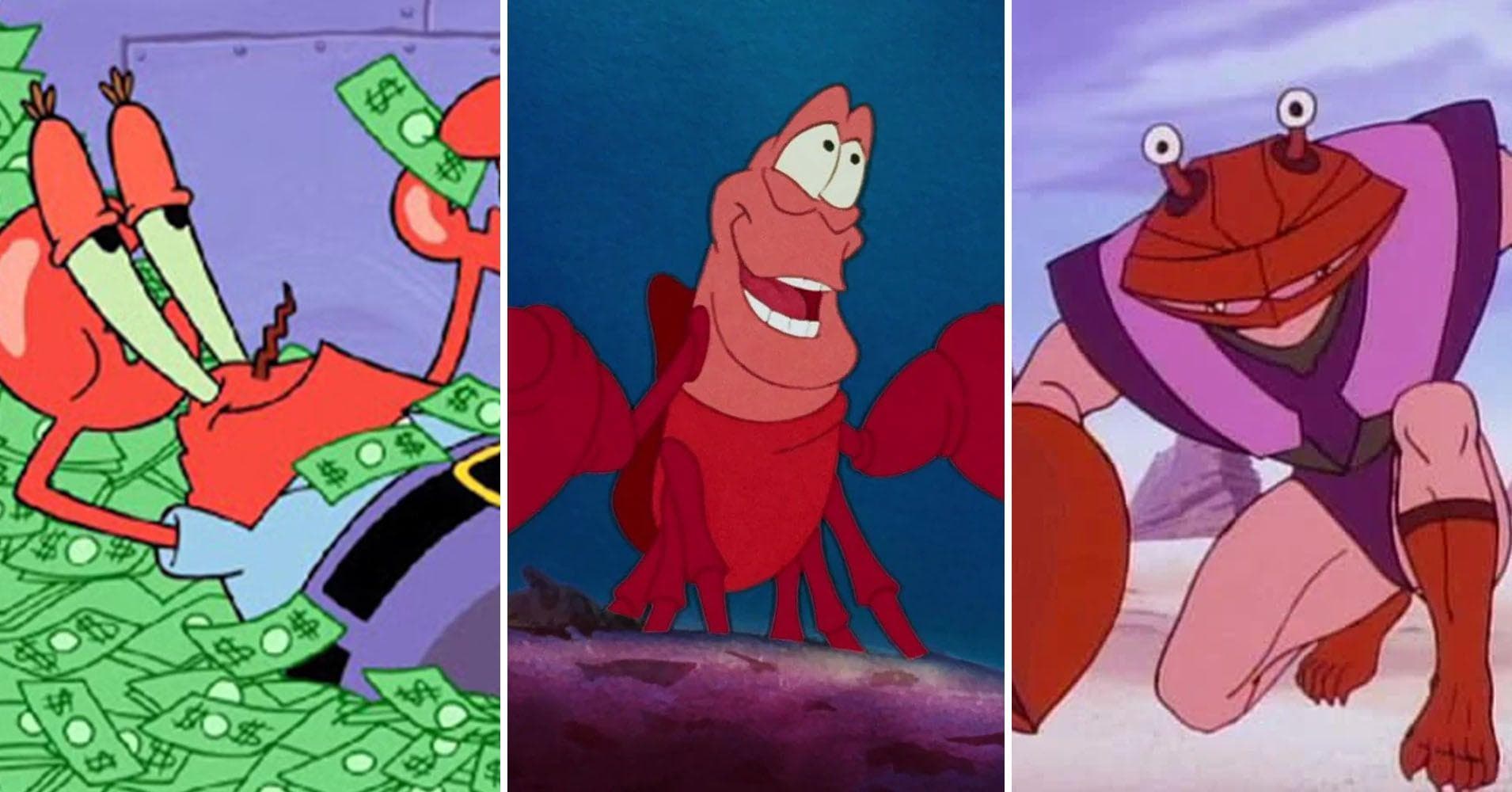 The 14 Best Crab Cartoon Characters, Ranked By Fans