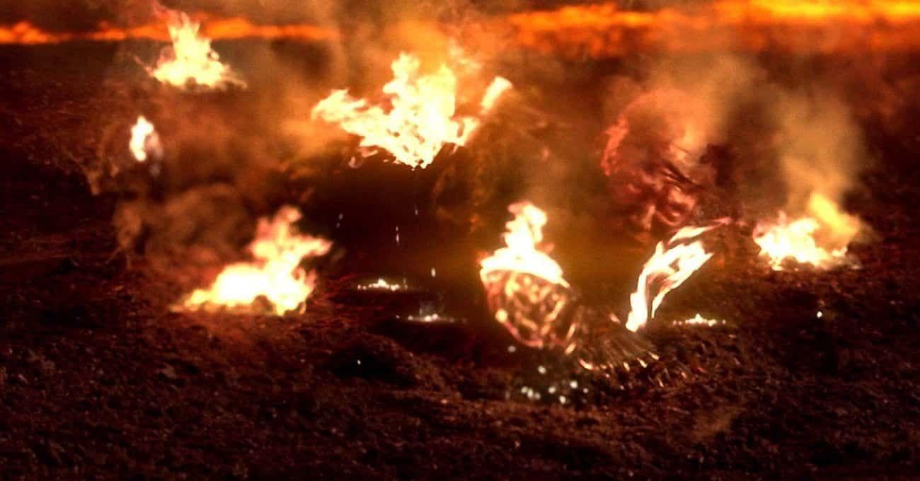Times Movie Characters Were Burned To A Crisp