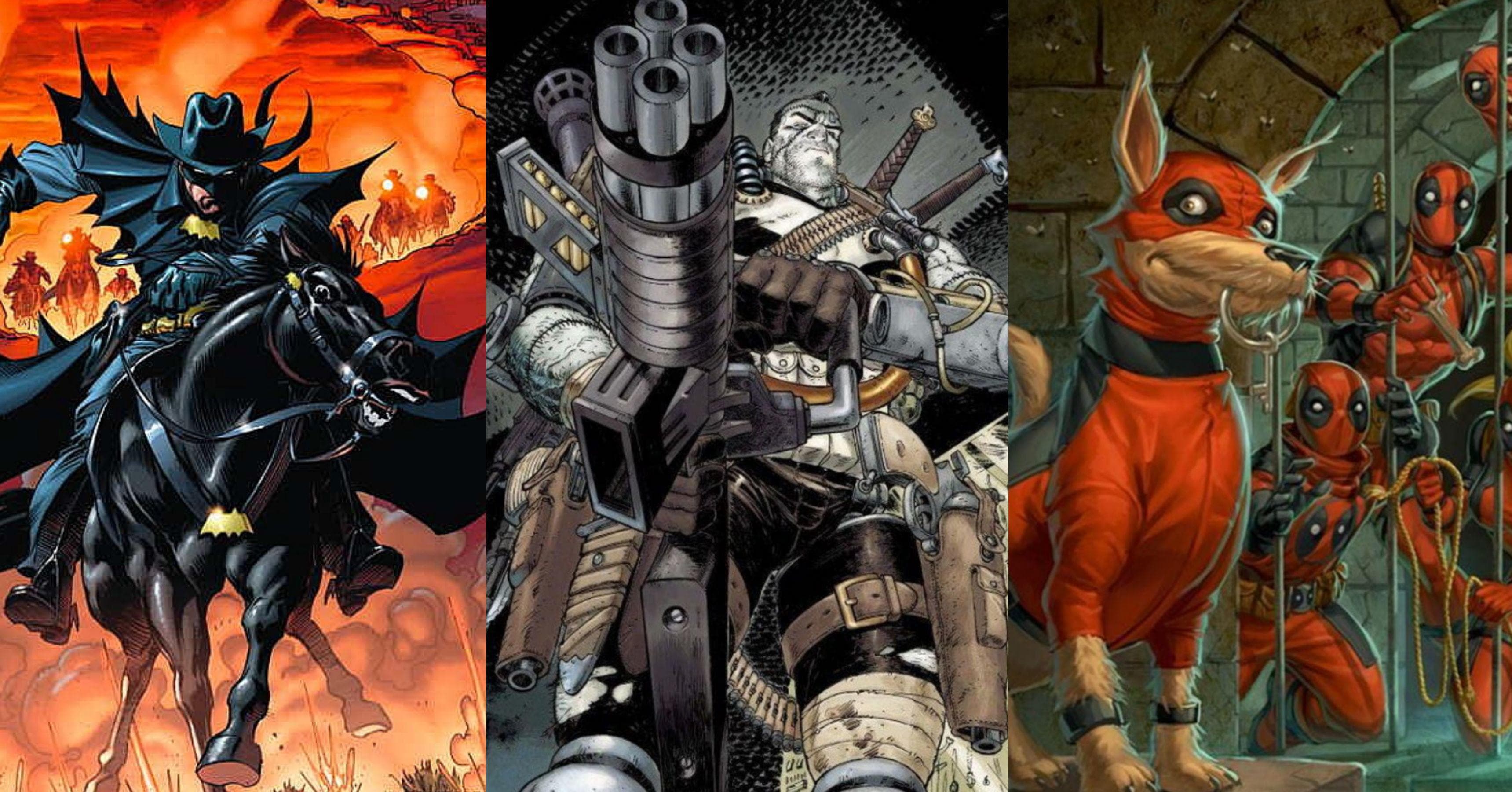 The Weirdest Alternate Versions Of Marvel And DC Heroes And Villains