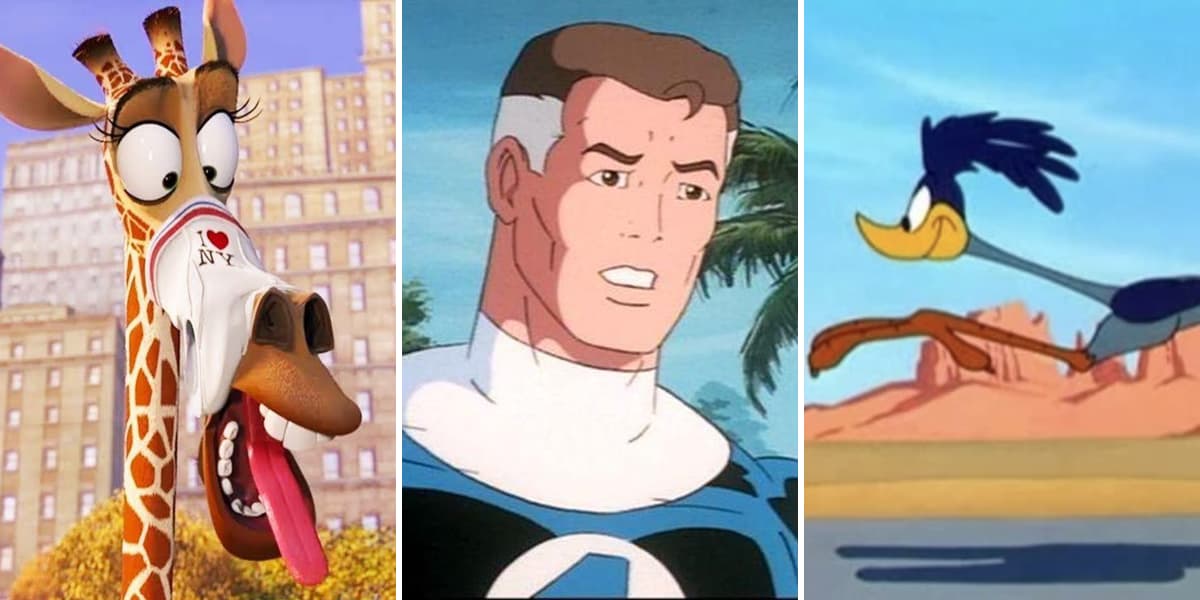 15 Cartoon Characters With The Longest Necks, Ranked