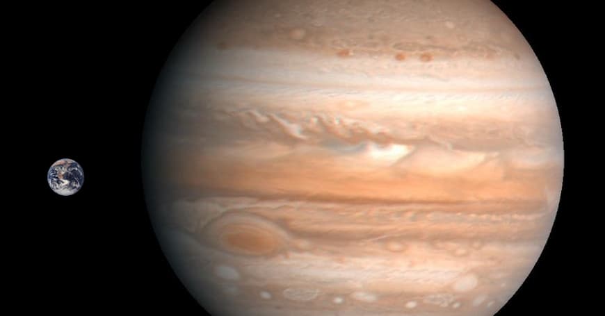 The Earth's Size Compared To The Rest Of The Galaxy
