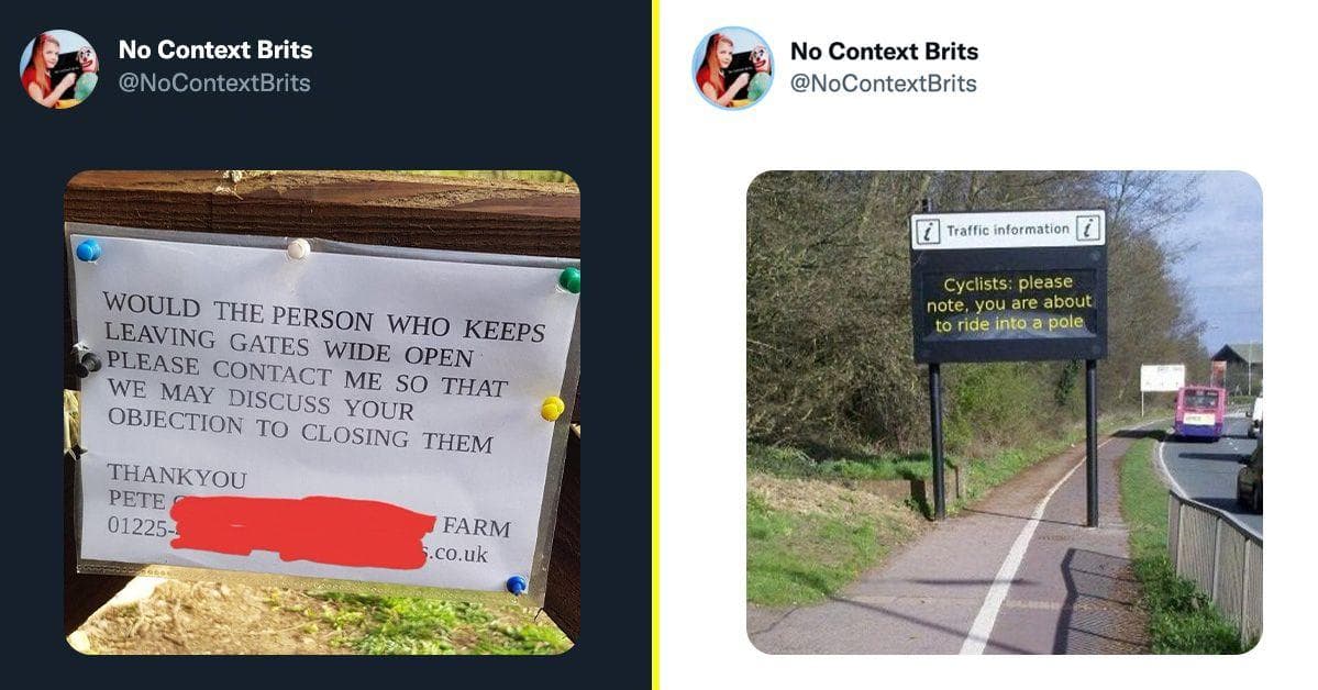 29 Signs That Perfectly Showcase British Humor