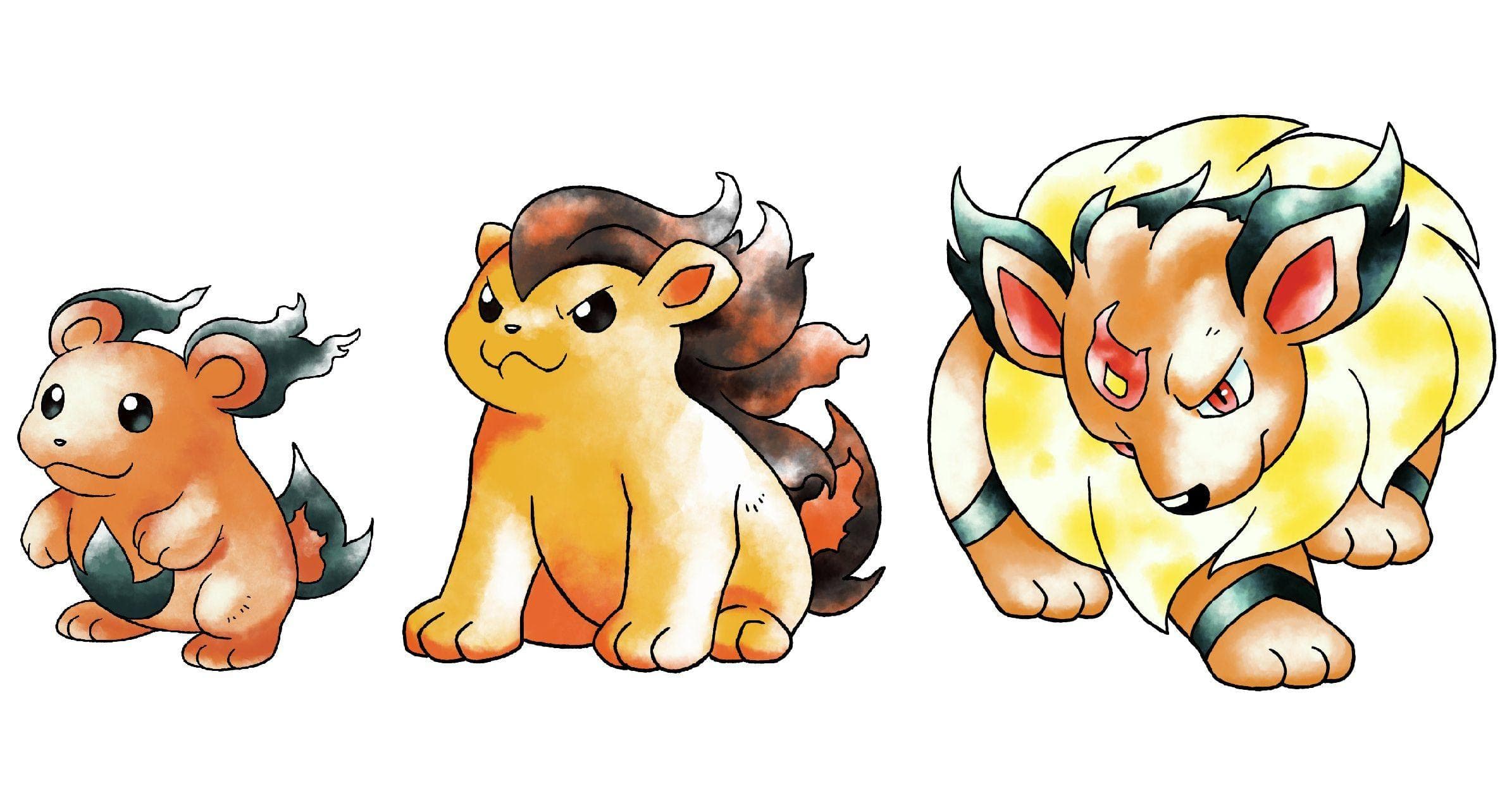 Fire Bear Pokemon