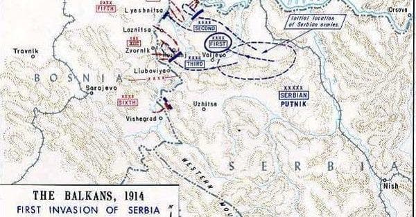 Serbian Campaign Battles | List of Battles in the Serbian Campaign (8 ...