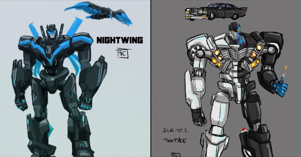 Transformers Universe Over Clock