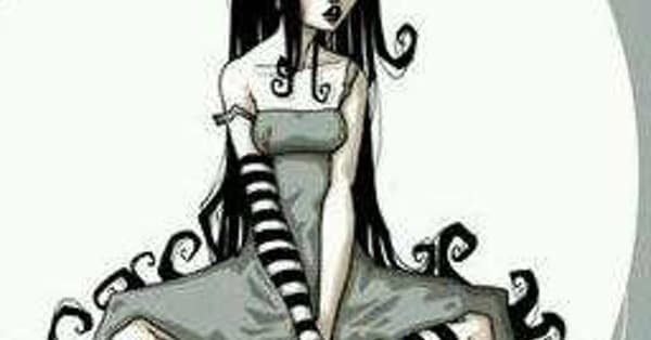 The Most Popular Cartoon Goth Girl