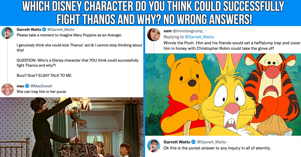 What Disney Character Could Fight Thanos And Win? Fans Suggest ...
