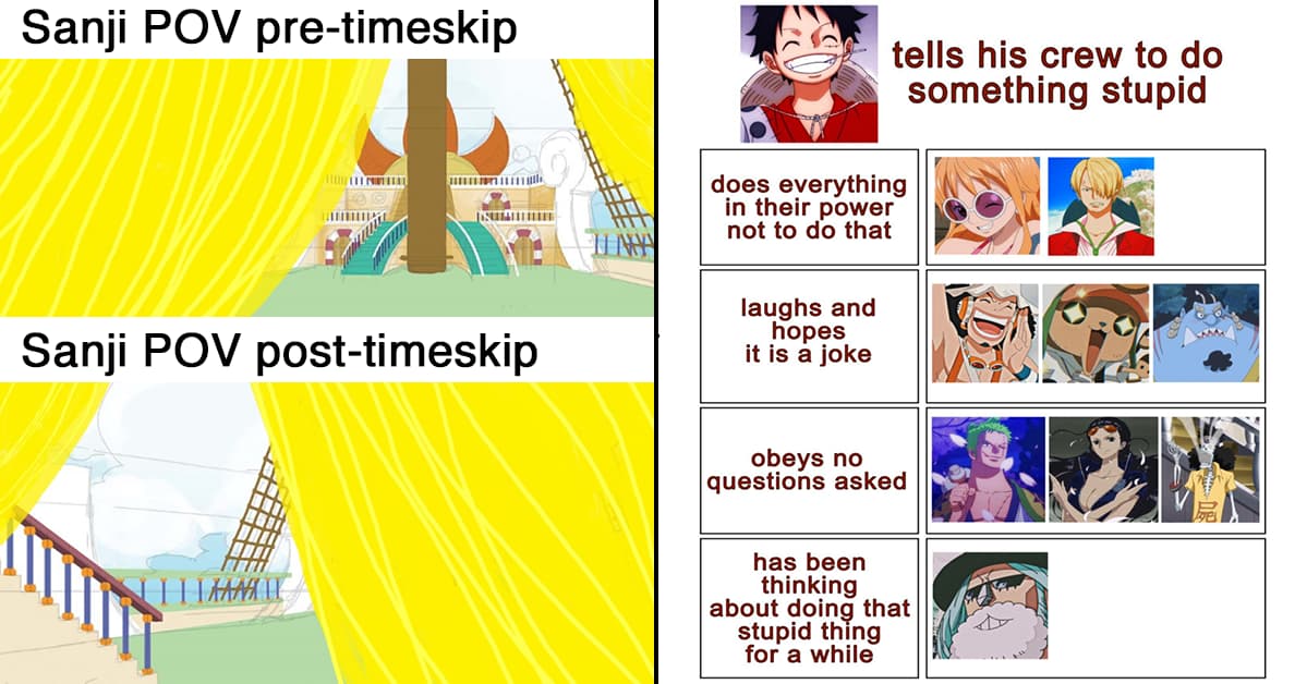 16 Funny 'One Piece' Memes We Saw This Month That Are Actually Pretty Good