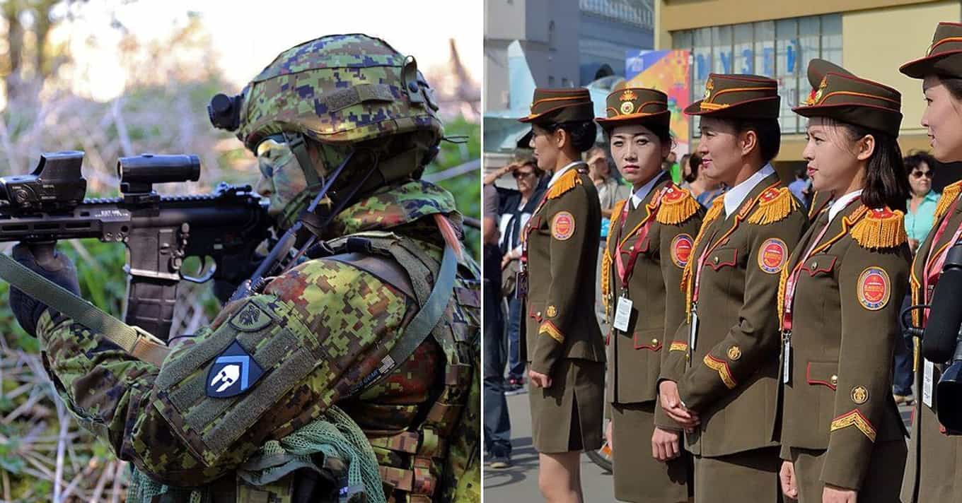 The 22 Countries With Mandatory Military Service The 22 Countries With Mandatory Military Service