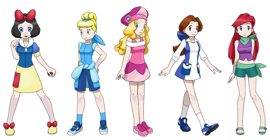 Disney Princesses Pick Their Pokémon Teams In This Fan Art Crossover