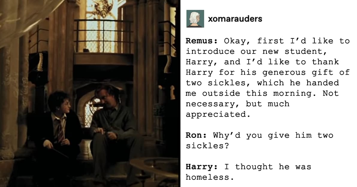 Tumblr Writes How Harry Potter Characters Would Act In Everyday Life ...