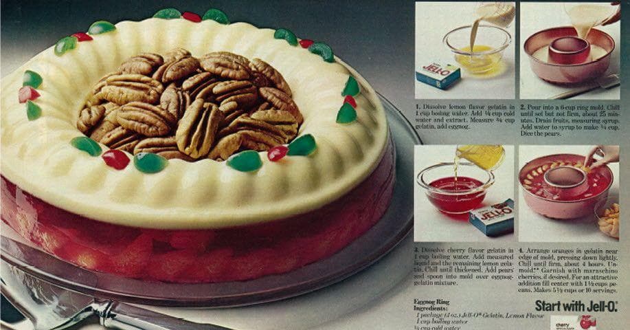15 Weird Vintage Foods You'd Love To Have At Your Holiday Party