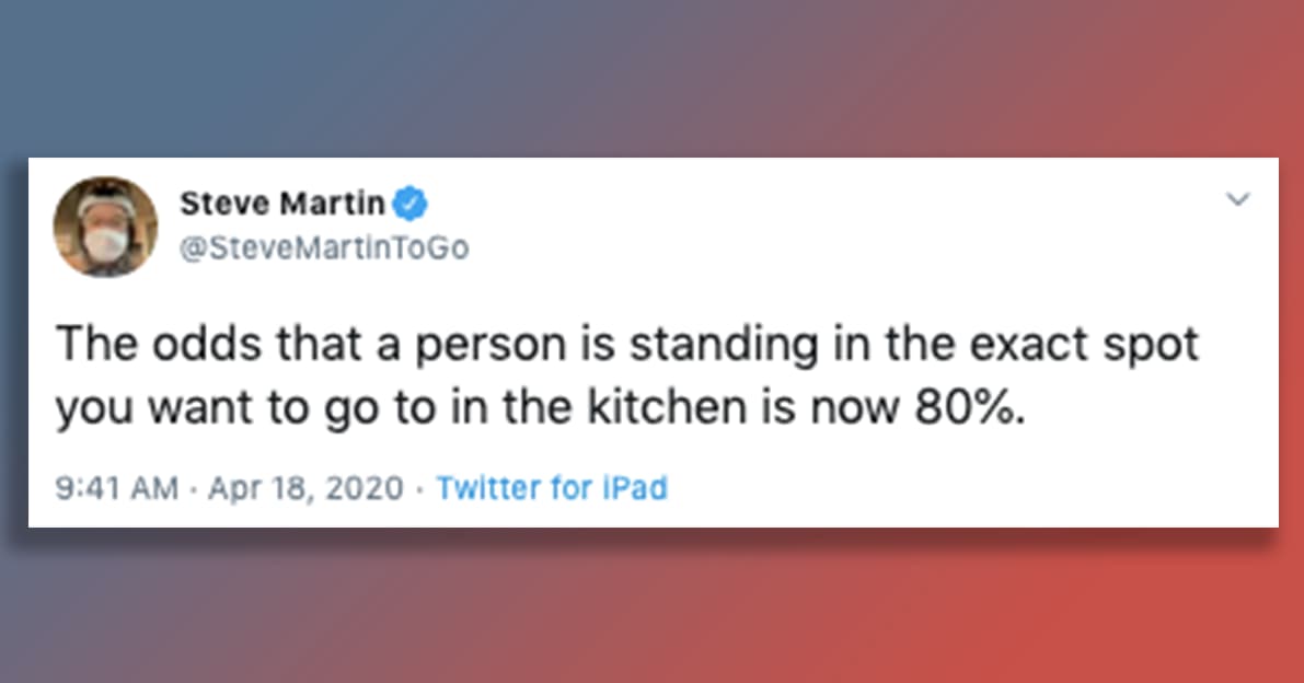 27 Of Steve Martin's Funniest Tweets