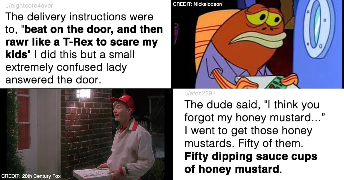 18 Strange Stories From Delivery Drivers Who Deserve An Extra Tip