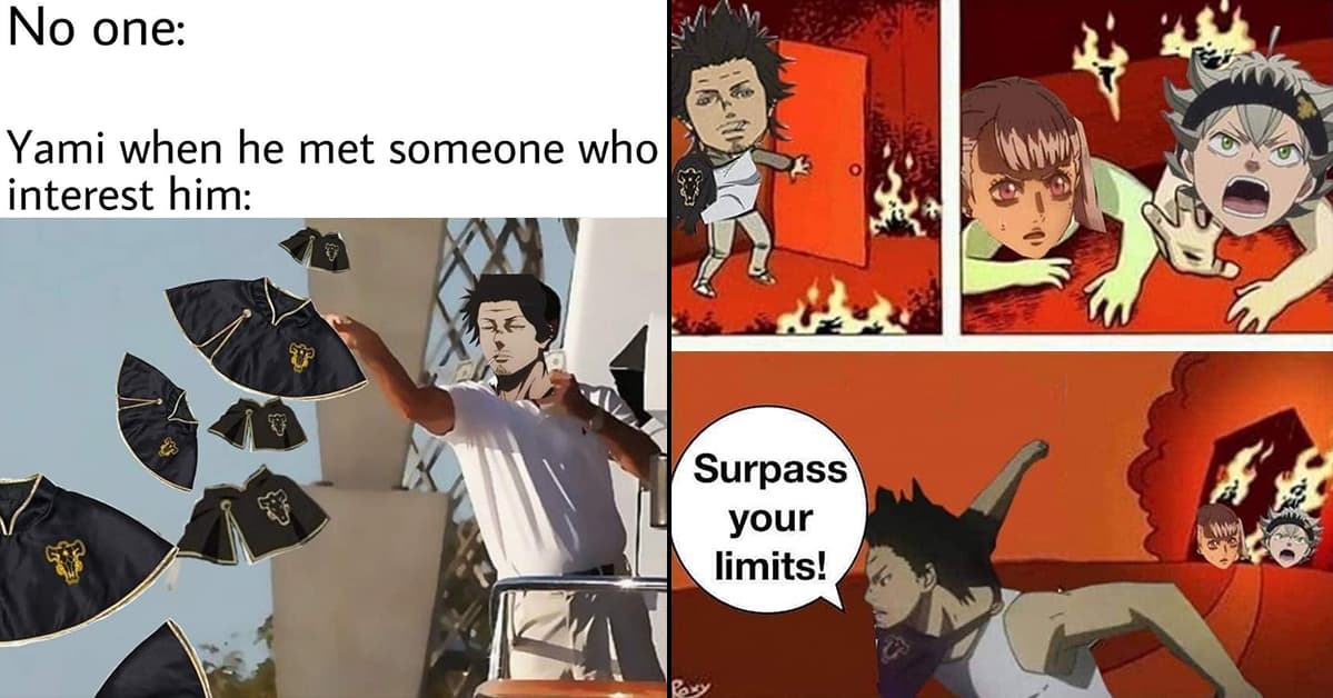 14 Random Memes About Yami From 'Black Clover' That Are Way Too Good