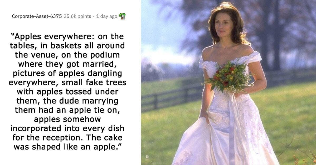 25 Awkward Wedding Moments That Made Us Glad We Weren't Invited