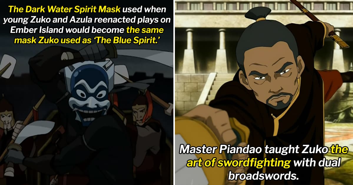 12 Things You Might Not Know About Zuko From 'Avatar: The Last Airbender'