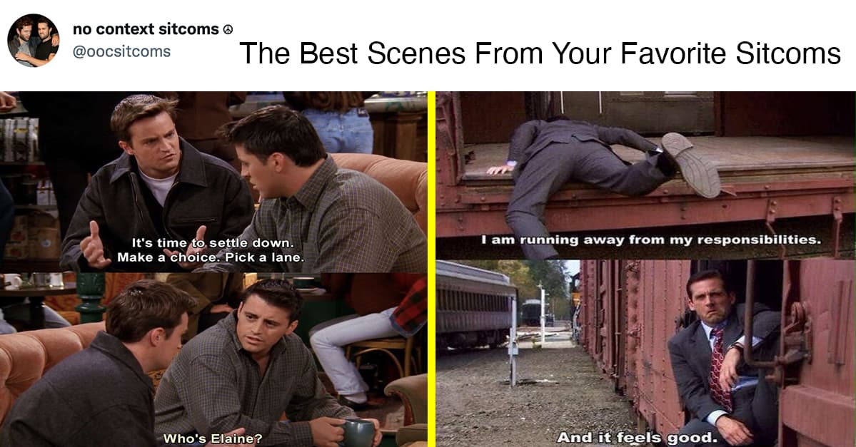 31 Of The Most Iconic Scenes From Your Favorite Sitcoms