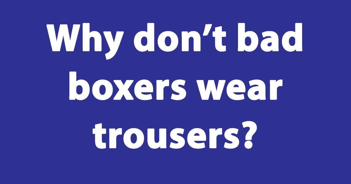 The 26 Best Boxing Jokes, Ranked