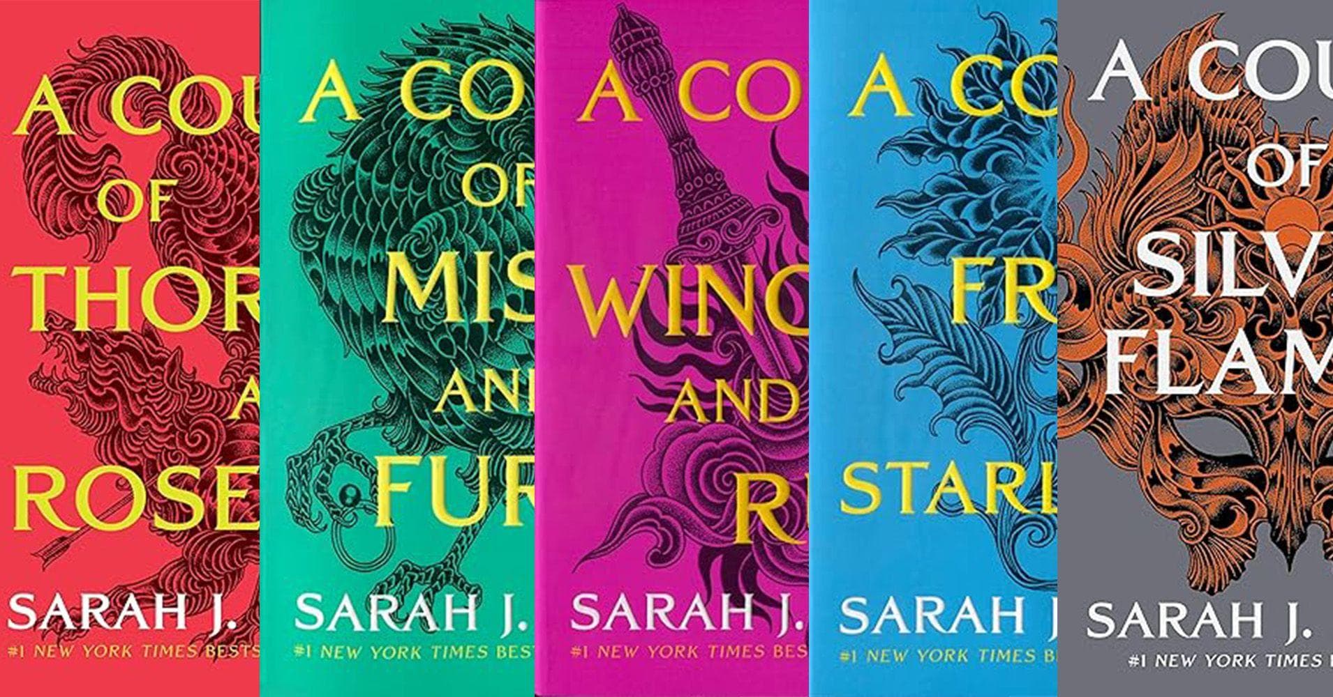 All 5 ACOTAR Books, Ranked