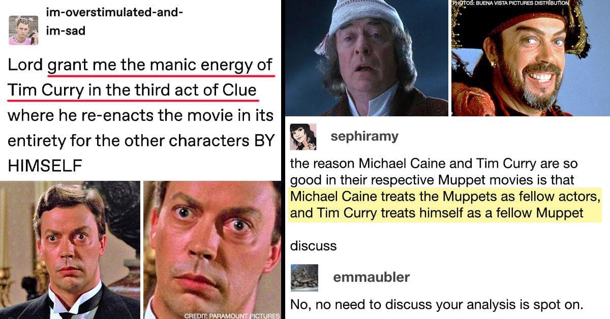 22 Posts About Tim Curry That Prove He's As Timeless As He Is Talented