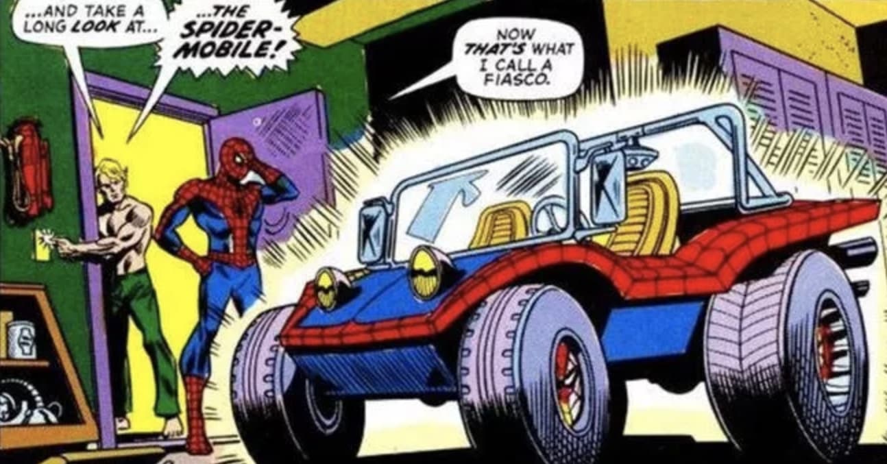 The Stupidest Comic Book Vehicles For Superheroes That Didn't Even Need ...