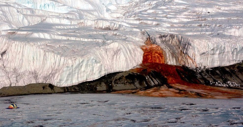 Blood Falls Gushes Thick Red Water And May Hold The Key To Life On ...