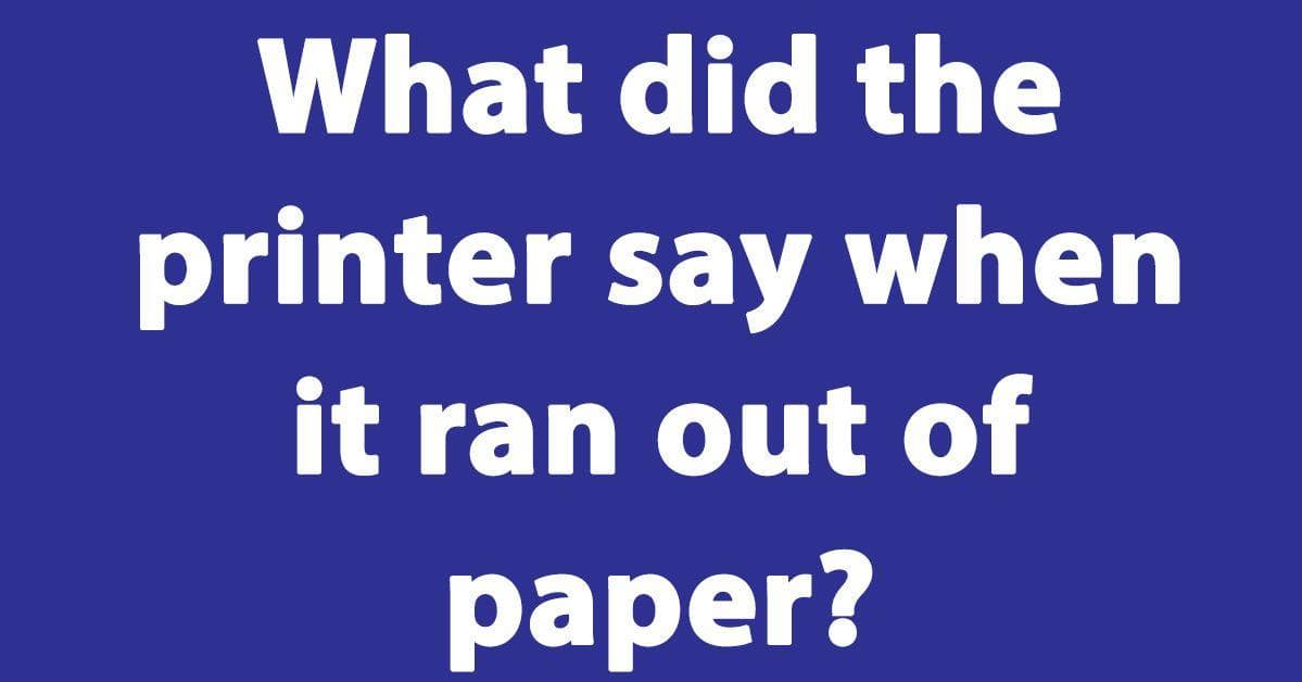 The 25 Best Printer Jokes, Ranked